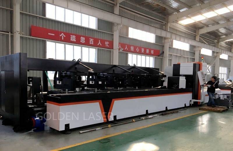 Automatic Bundle Loader Fiber Laser Pipe Cutting Machine - Golden Laser