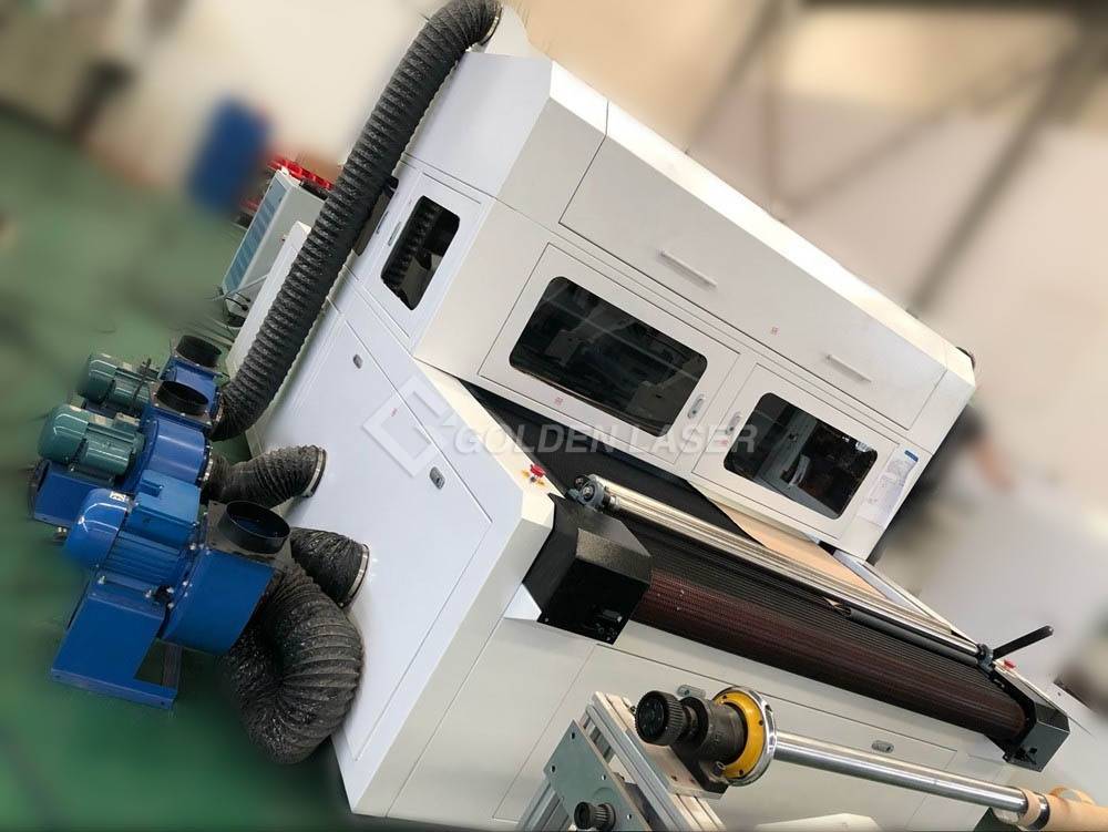 Galvo Laser Perforating Cutting Machine for Sandpaper Abrasive Discs ...