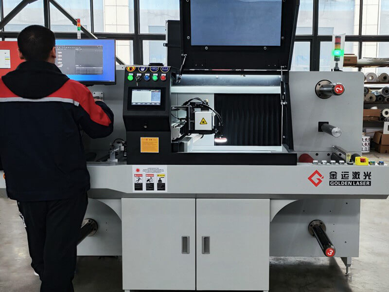 Roll Fed Laser Die Cutting System - Goldenlaser