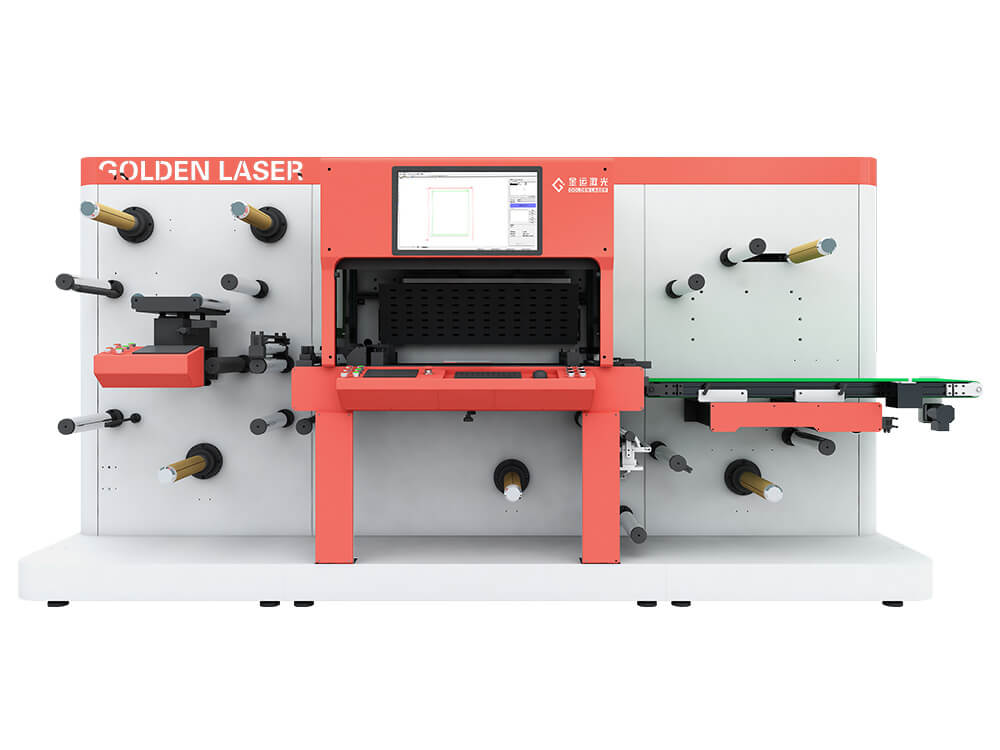 Label Laser Die Cutting Machine LC350 - Goldenlaser