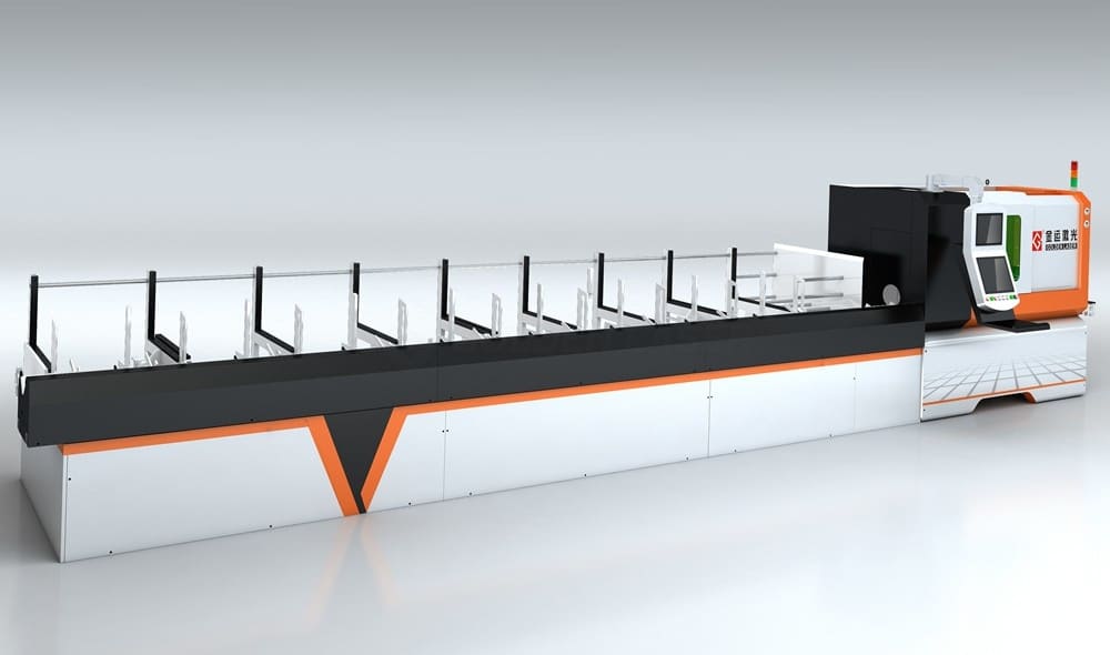 Round Tube Fiber Laser Cutting Machine - Goldenlaser