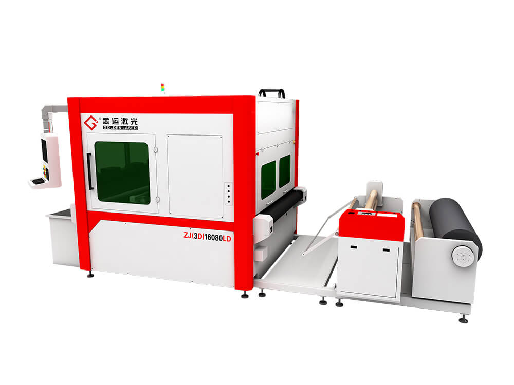 Textile Laser Machine with Two Galvo Scan Heads - Goldenlaser